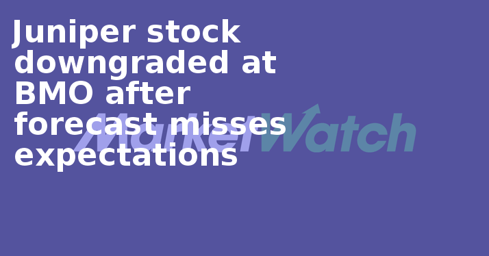 Download Juniper Stock Downgraded At Bmo After Forecast Misses - Size 8.25 Iolite Blue Topaz Eye ...