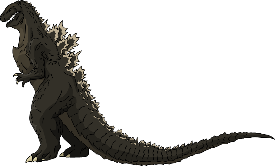 Download Drawing Godzilla Side View Royalty Free - Shin Godzilla No ...