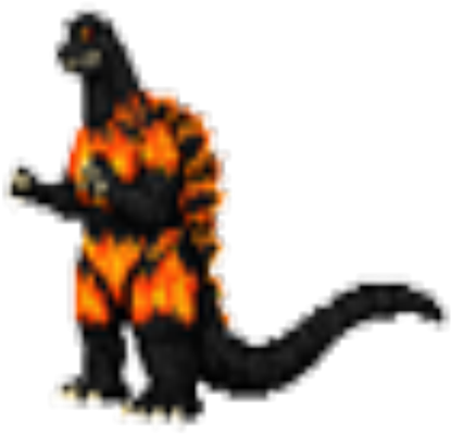 Download Burning Godzilla Png - Burning Godzilla Sprite - Full Size PNG ...