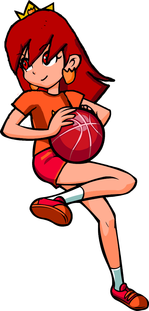 Download Mario Hoops - Mario Hoops 3 On 3 Daisy - Full Size PNG Image ...