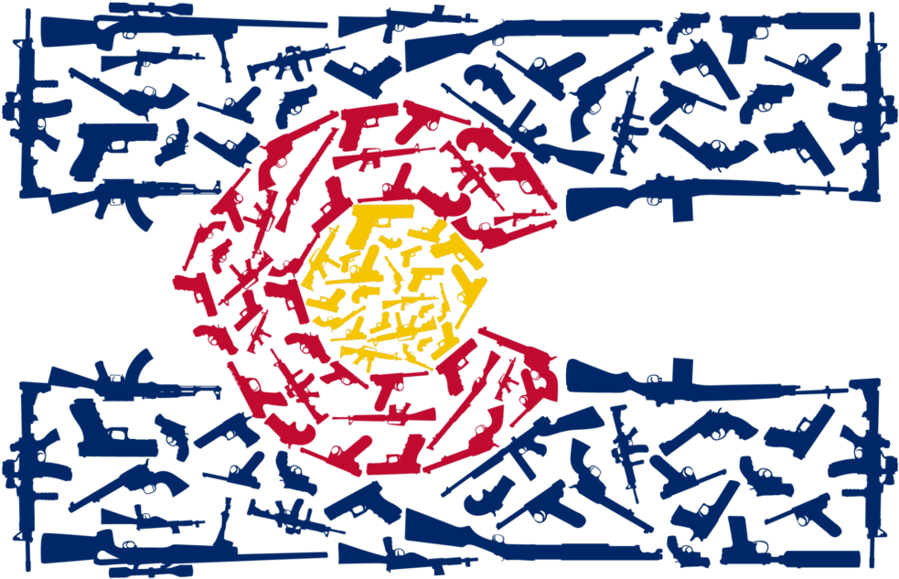 Download Colorado Flag Guns - Colorado Flag With Guns - Full Size PNG ...