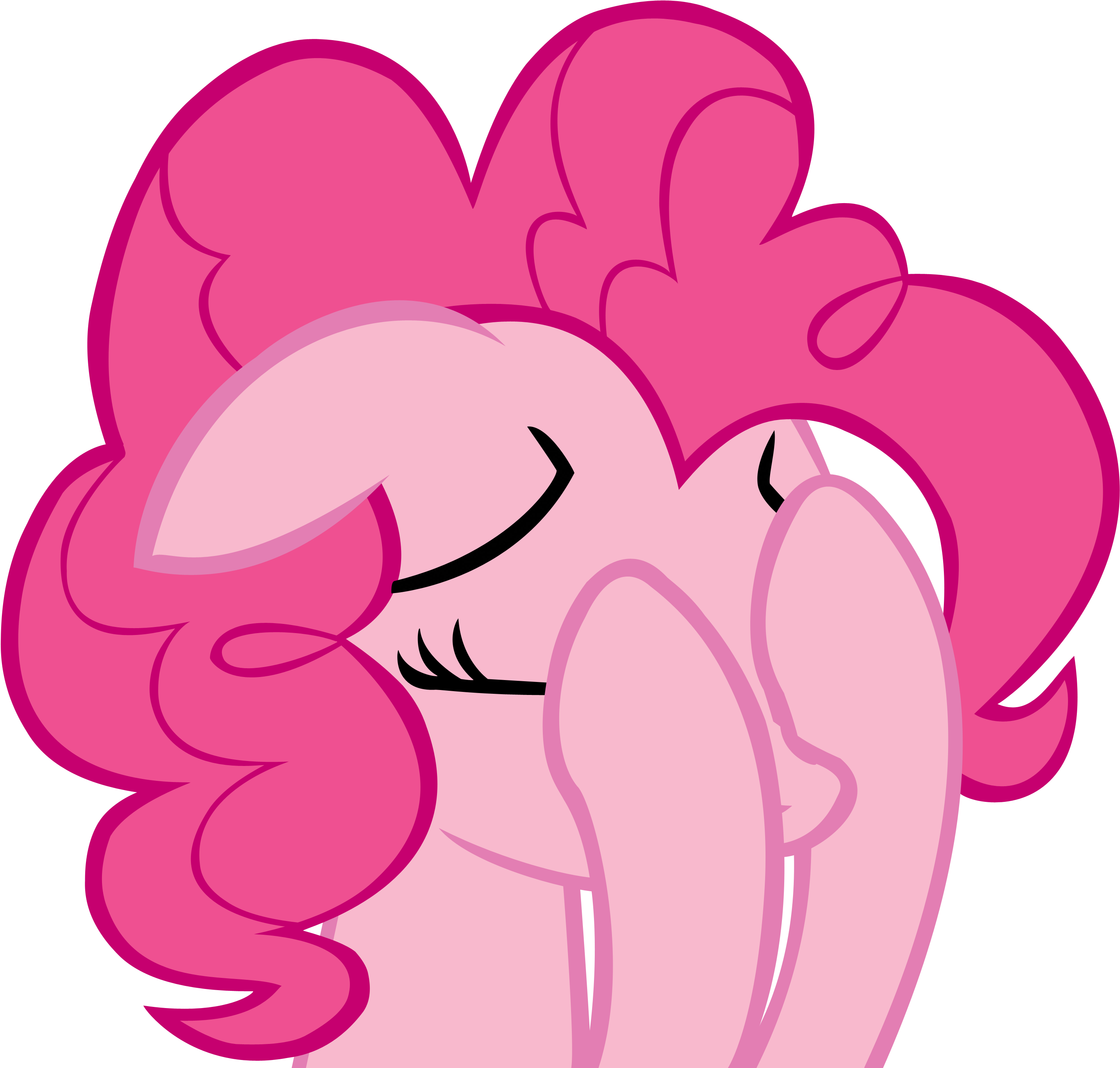 Download Pinkie Pie Sad Vector - Full Size PNG Image - PNGkit