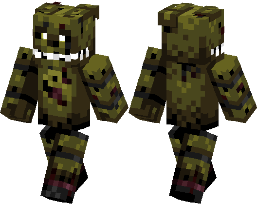 Download Herobrine Zombie Minecraft Skin - Full Size PNG Image - PNGkit