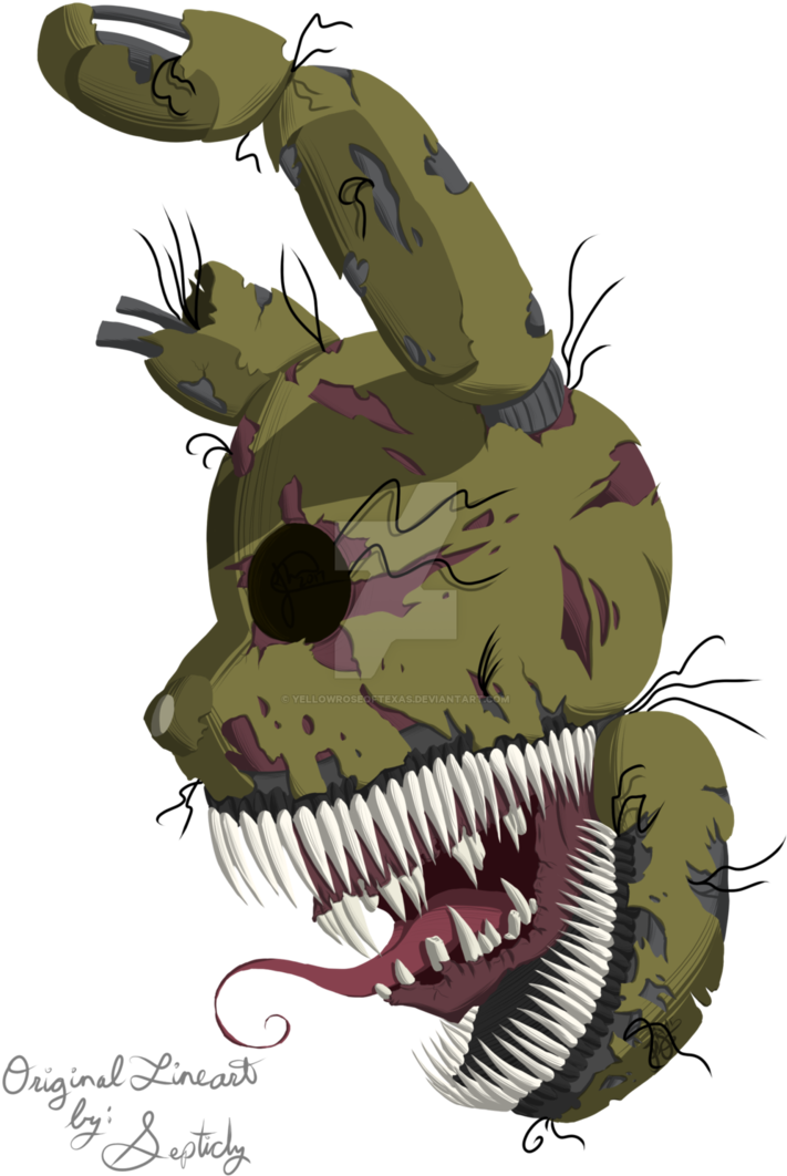 Download F2u) Nightmare Springtrap - Nightmare Springtrap Bonnie ...