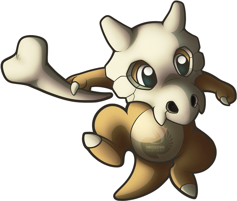Download Go, Cubone - Cartoon - Full Size PNG Image - PNGkit
