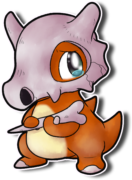 Download Cubone Drawing Variation Pokemon - Cubone - Full Size PNG ...