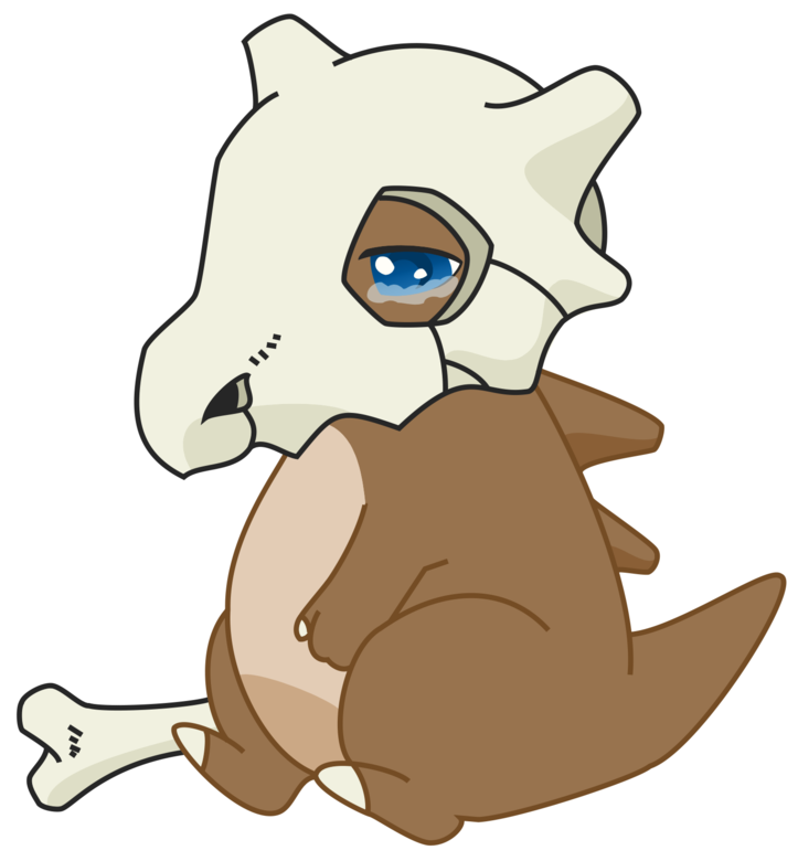 Download Sad Cubone - Drawing - Full Size PNG Image - PNGkit