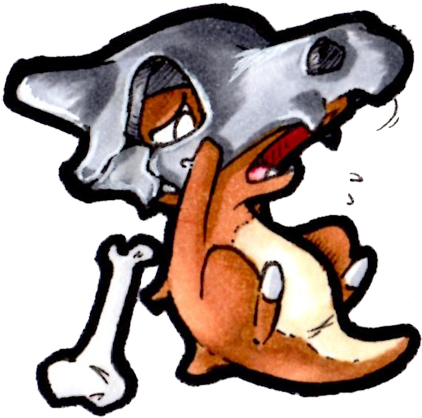 Download Cubone - Cartoon - Full Size PNG Image - PNGkit