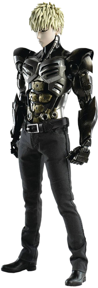 Download Transparent One - One Punch Man Genos 1 6 Scale Figure - PNGkit