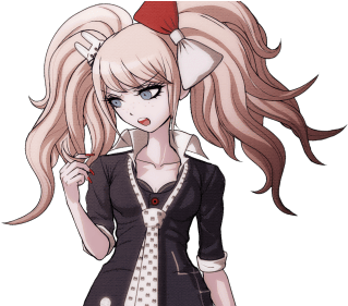 Download Transparent Image - Danganronpa Junko Mukuro Sprites - PNGkit