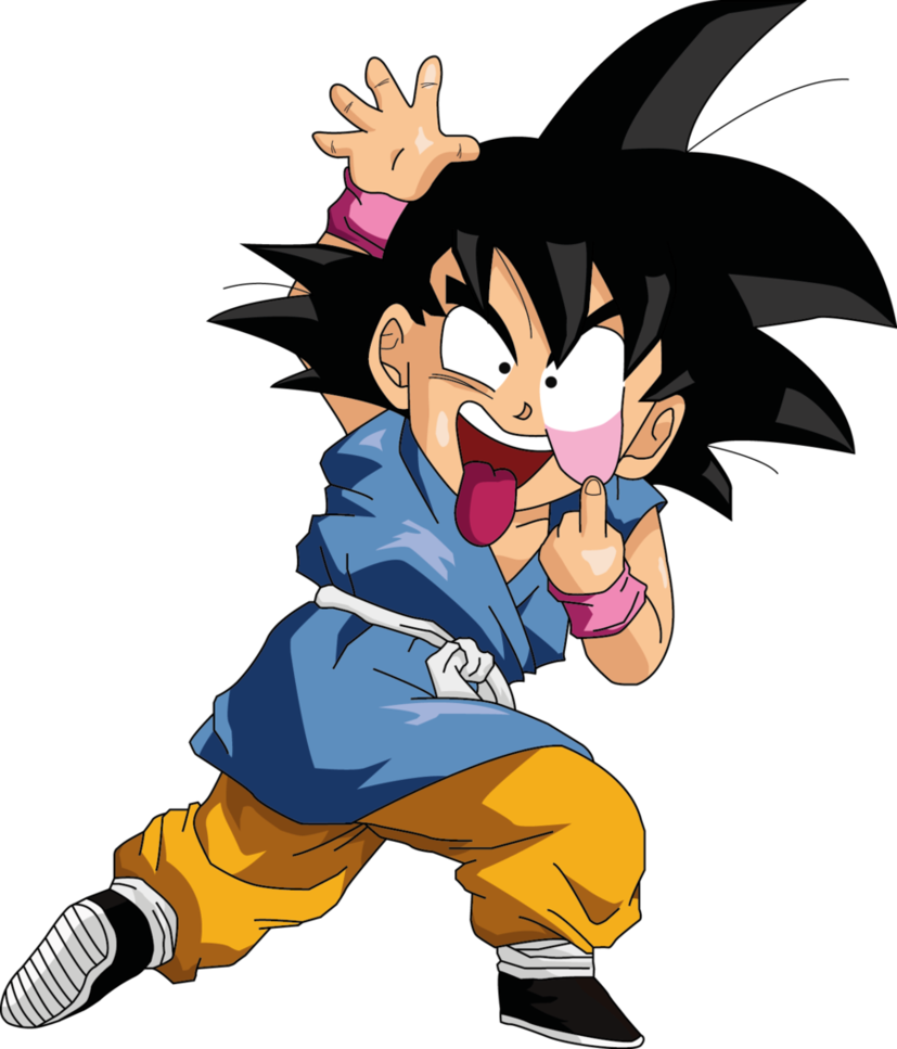Download Goku - Silly Goku - Full Size PNG Image - PNGkit