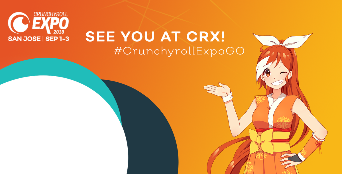 Download Crunchyroll Expo On Twitter - Cartoon - Full Size PNG Image ...