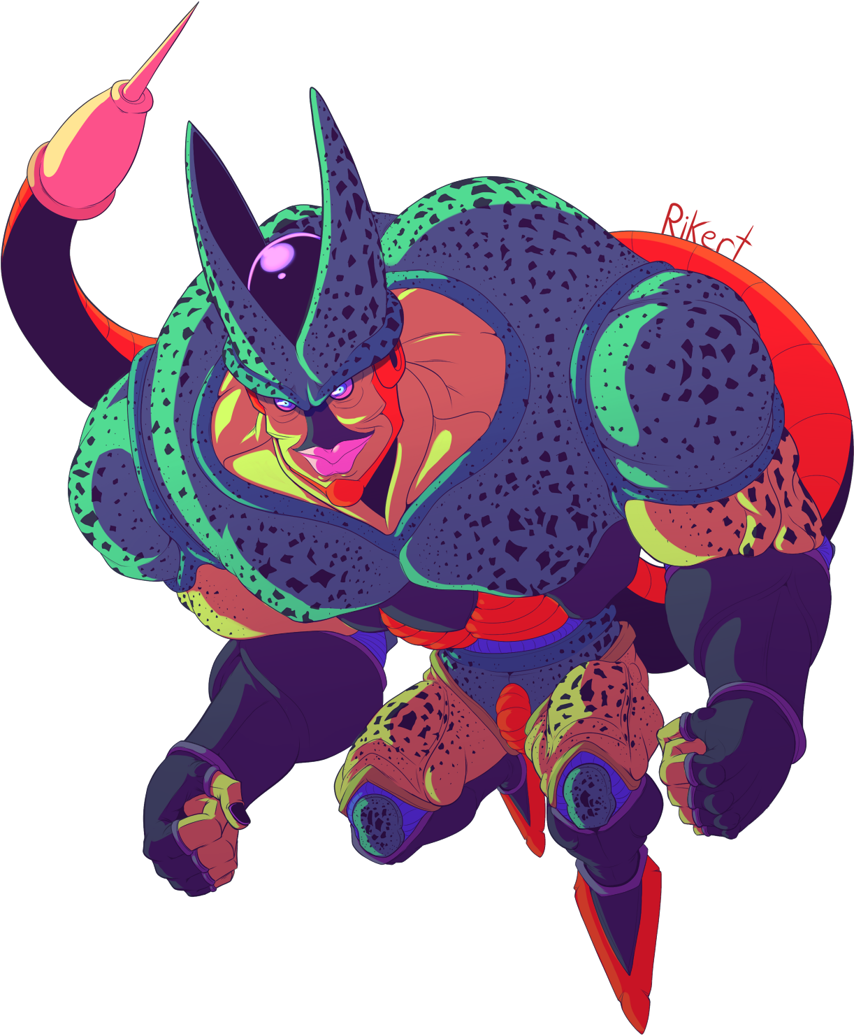 Download Author Comments - Semi Perfect Cell Comic - Full Size PNG ...