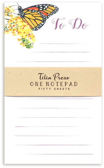 Download Monarch Butterfly Notepad - Monarch Butterfly - Full Size PNG Image - PNGkit