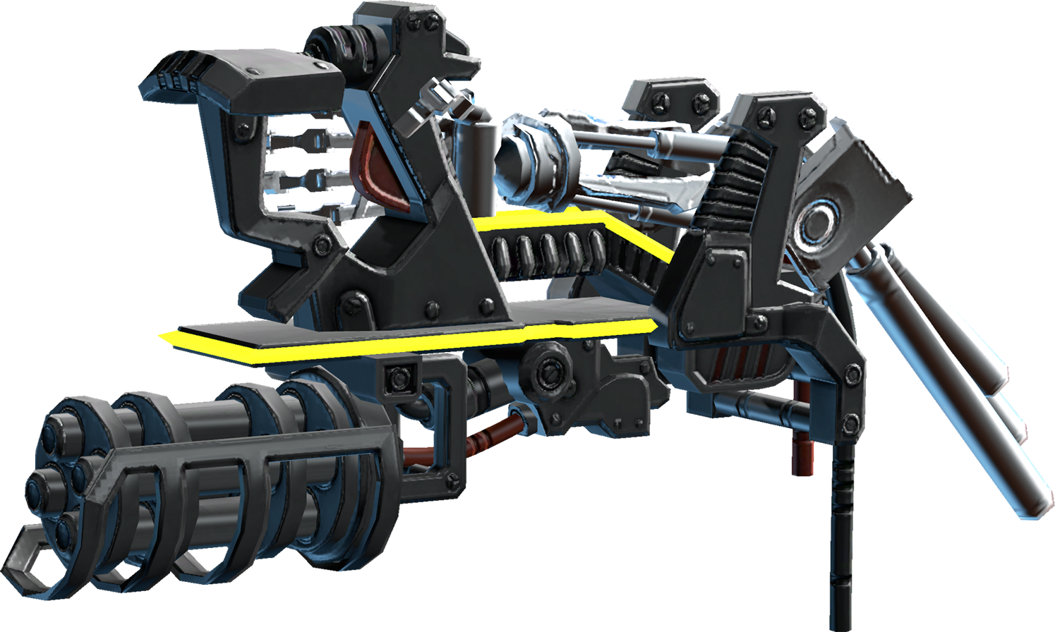 Download Minigun Png - Full Size PNG Image - PNGkit