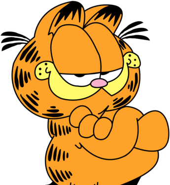 Download Vector Garfield By Ilhajaot-crop - Garfield Png - Full Size ...