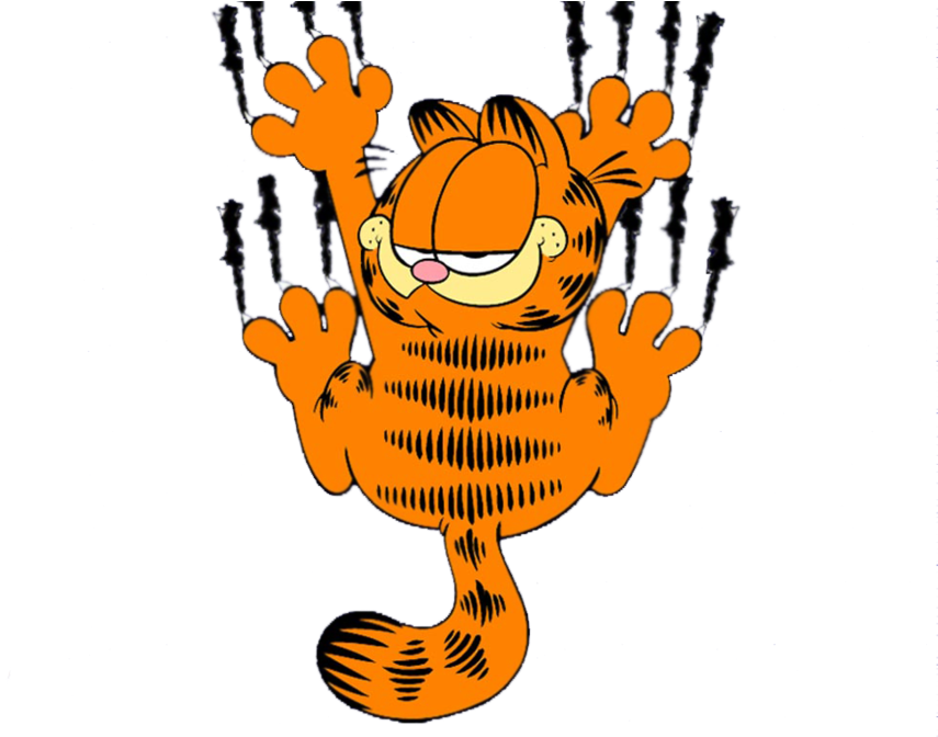 Download Graphic Transparent Garfield Transparent Pixel - Garfield Fat ...