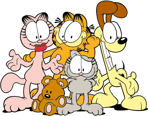 Garfield Odie Nermal