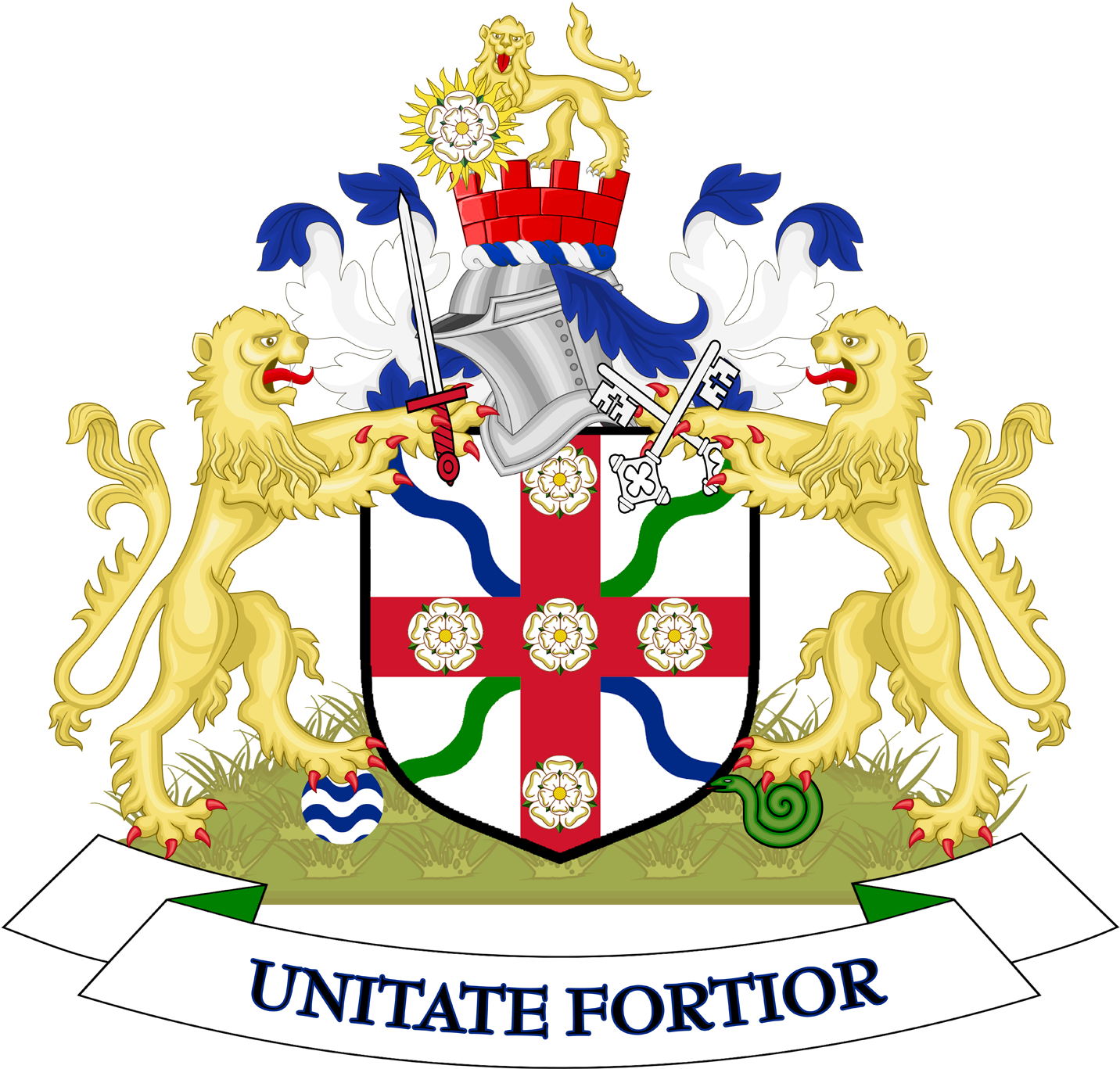 Download Coat Of Arms Of North Yorkshire County Council - Coat Of Arms ...