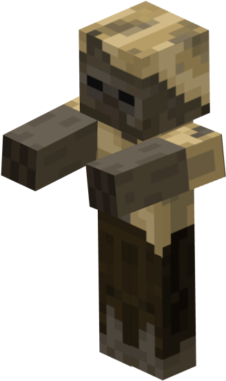 Download Thumbnail - Minecraft Husk - Full Size PNG Image - PNGkit