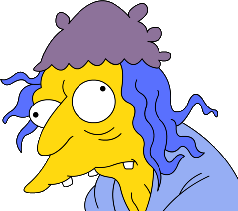 Download Hello, Joe - Abuelita De Los Simpson - Full Size PNG Image ...