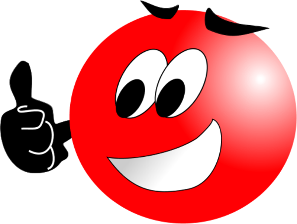 Download Smiley Clipart Red - Red Smiley Face Clip Art - Full Size PNG ...