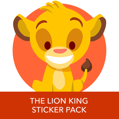 Download Disneys Simba Stickers - Full Size PNG Image - PNGkit