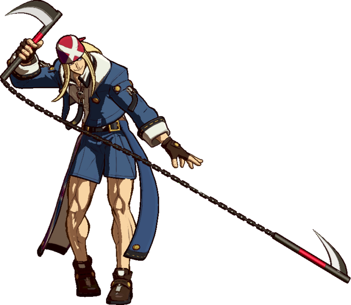 Download 688px-xrdtest Axl 3p - Guilty Gear Xrd - Full Size PNG Image ...