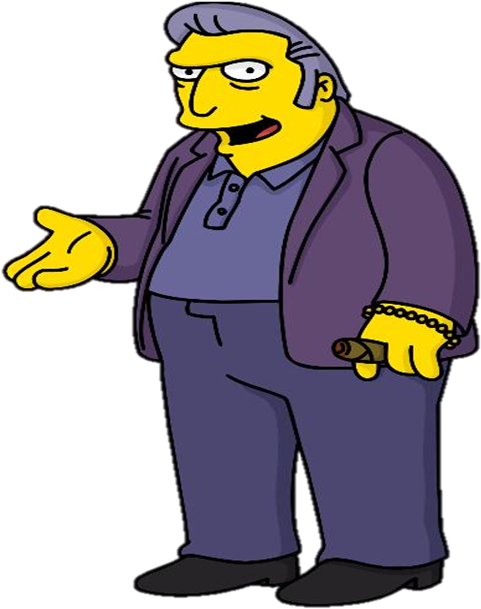 Download Image - Big Tony The Simpsons - Full Size PNG Image - PNGkit