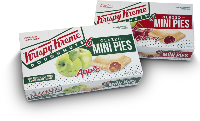 Download Krispy Kreme Glazed Apple Mini Pies 12oz - Full Size PNG Image ...