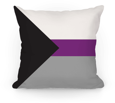 Download Demisexual Pride Flag Pillow - Demisexual - Full Size PNG ...