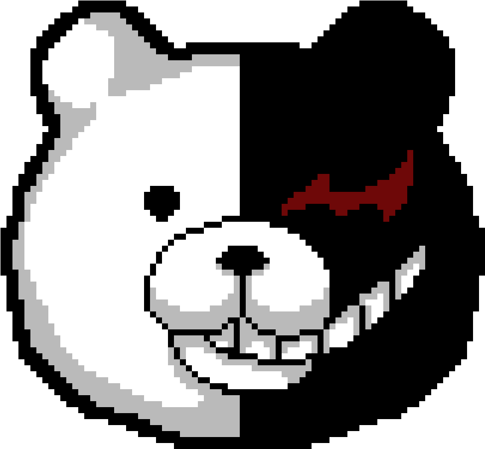 Download Monokuma Head - Danganronpa - Full Size PNG Image - PNGkit