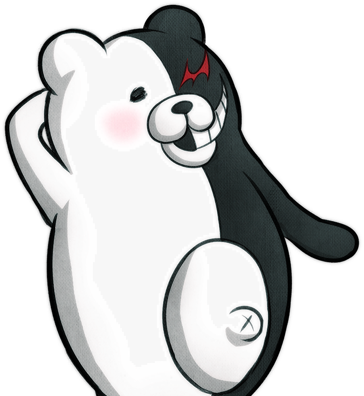 Download Transparent 13 - Monokuma Sprites Trigger Happy Havoc - PNGkit