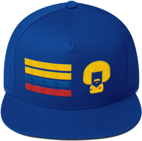 Download Dope Snapback Design Of Colombia Tricolor Flag With - Football ...