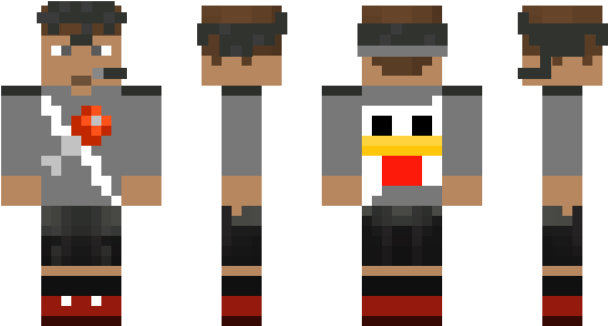 Download Minecraft Skin Diglett - ส กิน มา ย ครา ฟ ฮีโร่ - Full Size ...