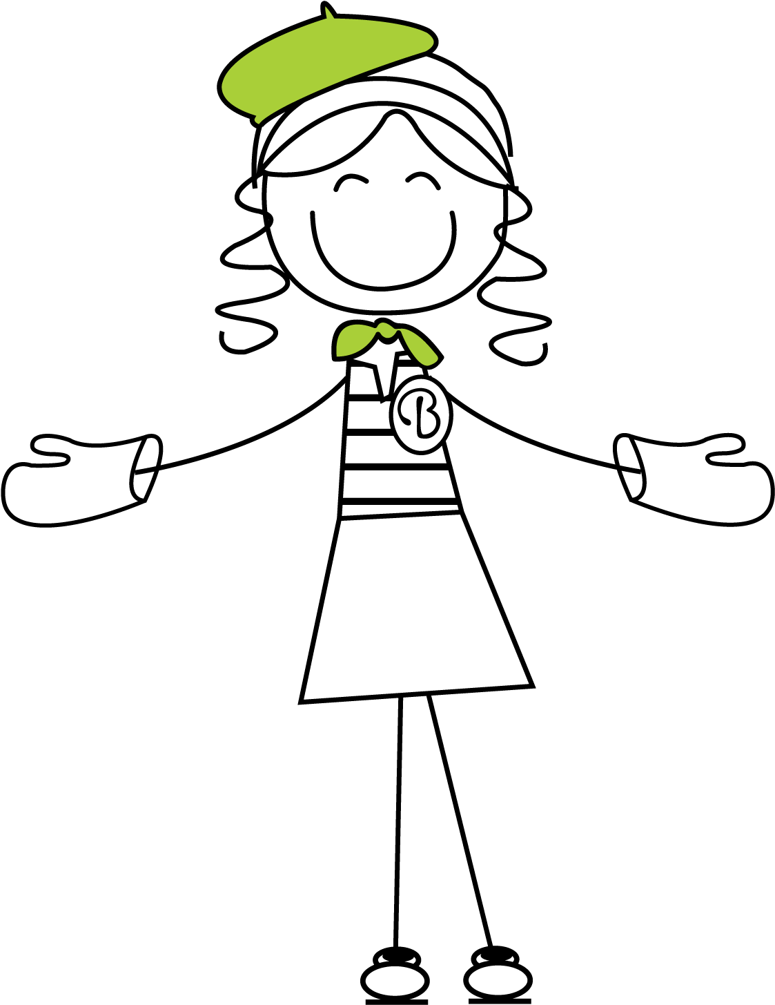 Download This Was The Day That Our “lil B” Logo Was Born - Drawing ...