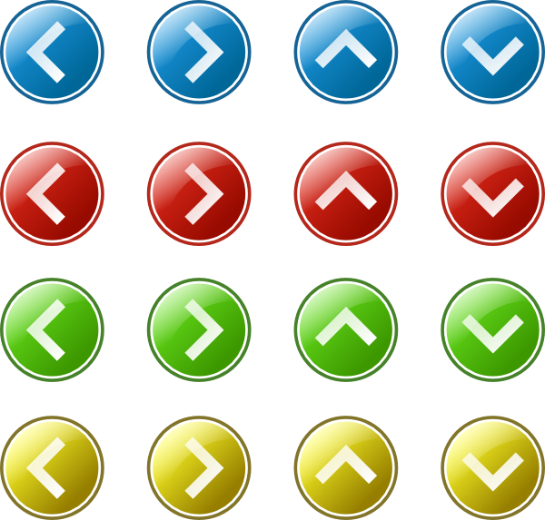 Download Small - Arrow Button - Full Size PNG Image - PNGkit