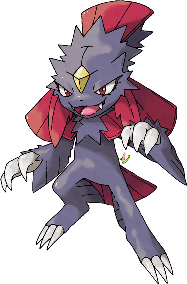 Download Mega Evolution - Weavile - Full Size PNG Image - PNGkit