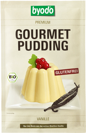 Download Transparent Gourmet Pudding Vanilla - Pudding Bio - PNGkit
