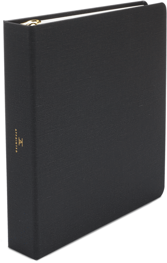 Download Black Binder - Full Size PNG Image - PNGkit