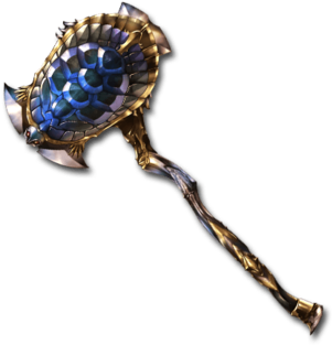 Download Xuanwu Mace - Genbu Weapons - Full Size PNG Image - PNGkit