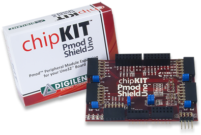 Download Chipkit Pmod Shield-uno Box Contents - Digilent - Add-on Board, Chipkit, Pmod I/o ...