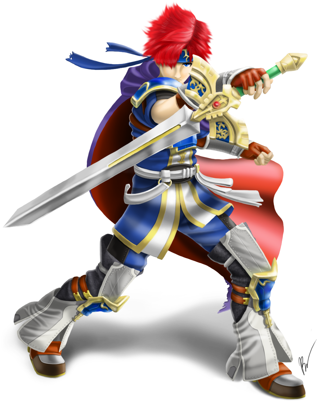 Download Roy By Emilykiwi-d8zzmv1 - Smash 4 Roy Png - Full Size PNG ...