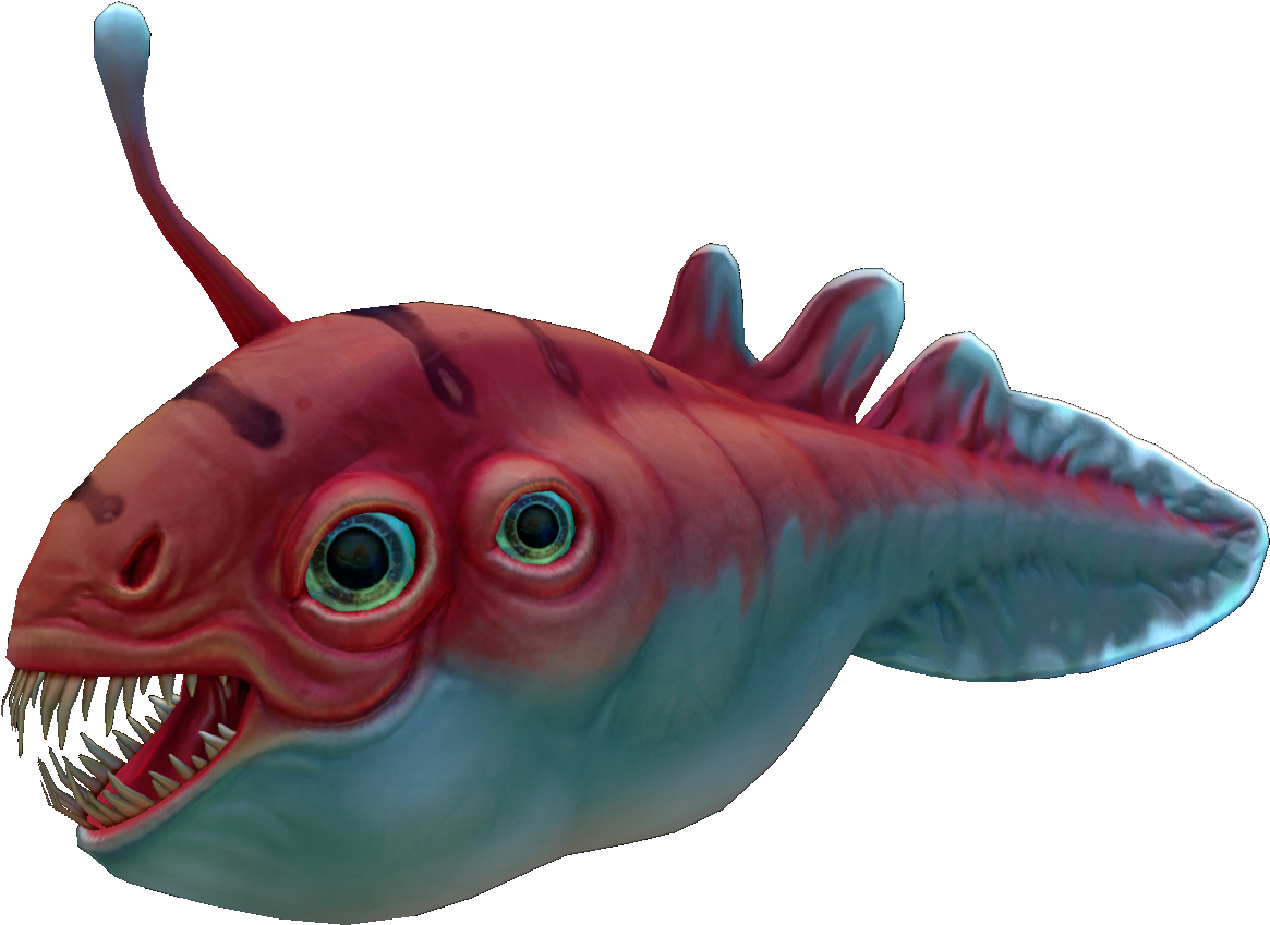 Download Biter Fish Fauna - Infected Biter Subnautica - Full Size PNG ...