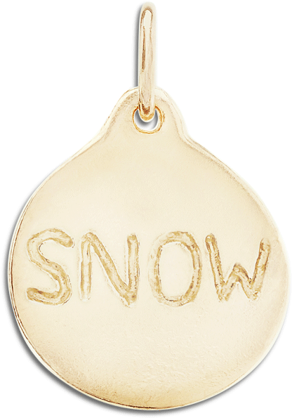 Download Snow Disk Charm - Snow Disk Charm With Diamond - Full Size PNG ...