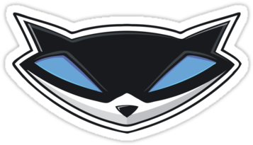Download "sly Cooper Logo" Stickers By Hannyfranco, Redbubble - Sly ...