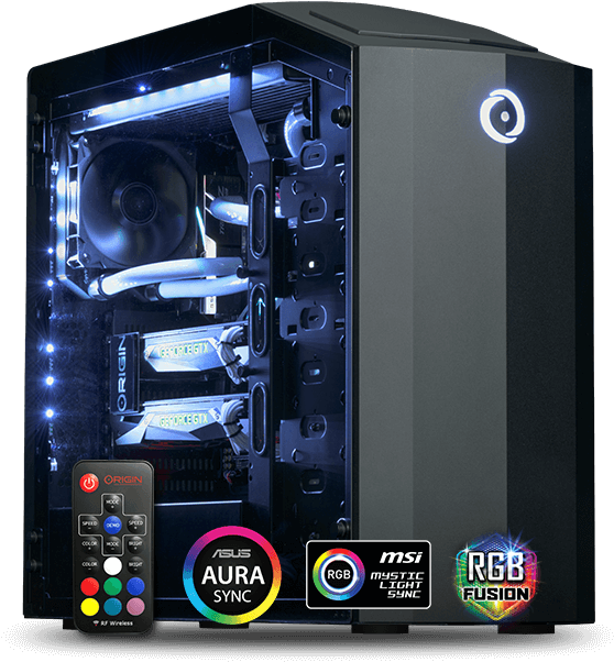 Download Synchronized Lighting - Origin Pc Millennium 2018 - Full Size ...
