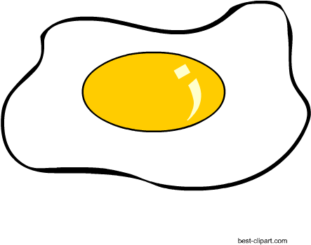 Download Free Fried Egg Clip Art - Fried Egg - Full Size PNG Image - PNGkit