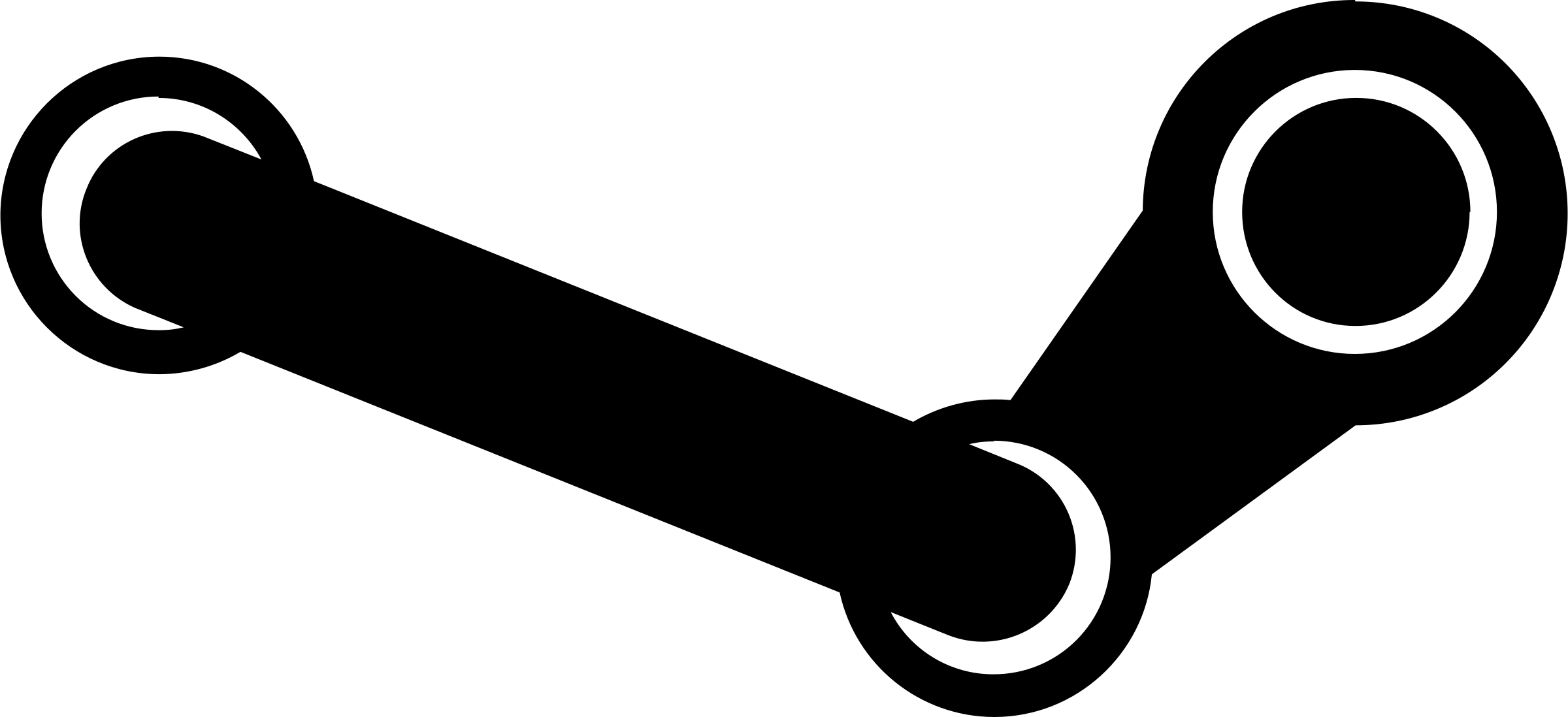 Download Steam Icon Logo Black And White - Steam Black And White Logo ...