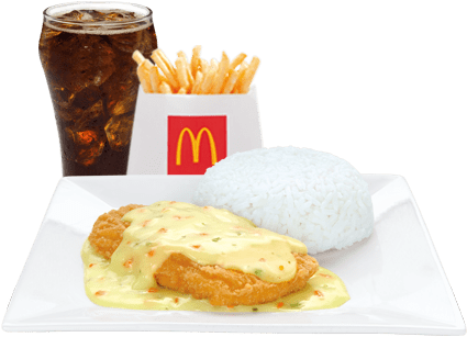 Download Mcdo Chicken Fillet Ala King - Full Size PNG Image - PNGkit